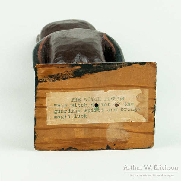 Northwest Coast Carved Shaman Figure