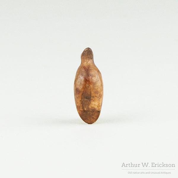 Excavated Inuit Walrus Ivory Carved Bird