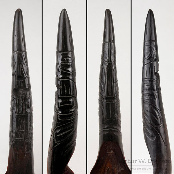 Northwest Coast Goat Horn Spoon