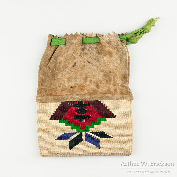 Plateau Cornhusk Bag with Cinch Ribbon Closure