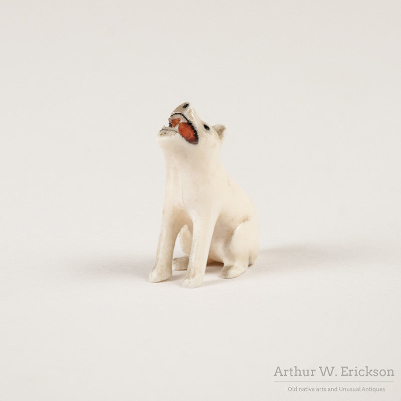 Eskimo Ivory Howling Husky