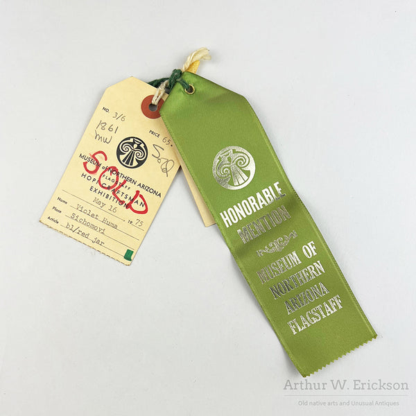 Violet Huma Hopi Redware Jar