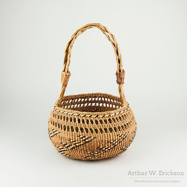 Siletz Basket by Carrie Streets