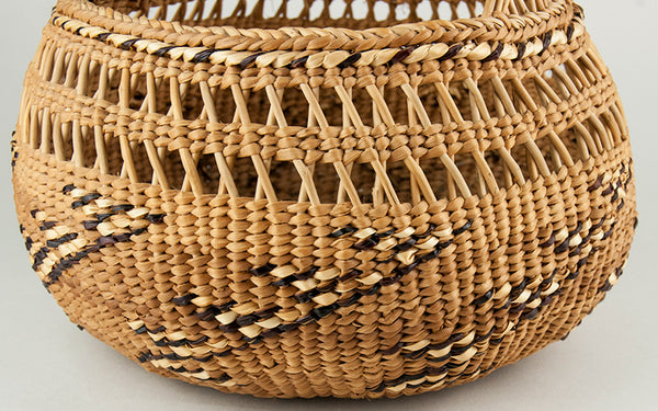 Siletz Basket by Carrie Streets