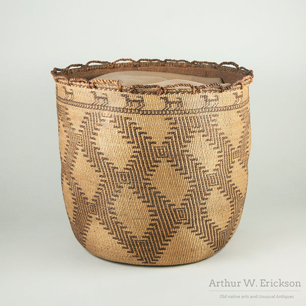 Skokomish Twined Basket